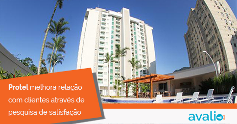 Protel utiliza Avalio para avaliar satisfação dos hóspedes
